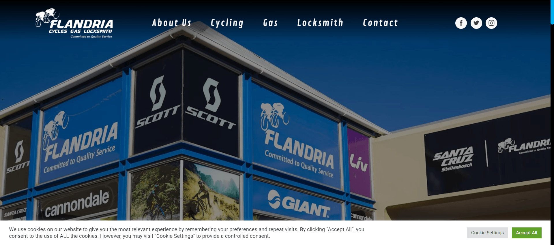 Flandria Cycles Stellenbosch: Bicycles, Accessories & Services ...